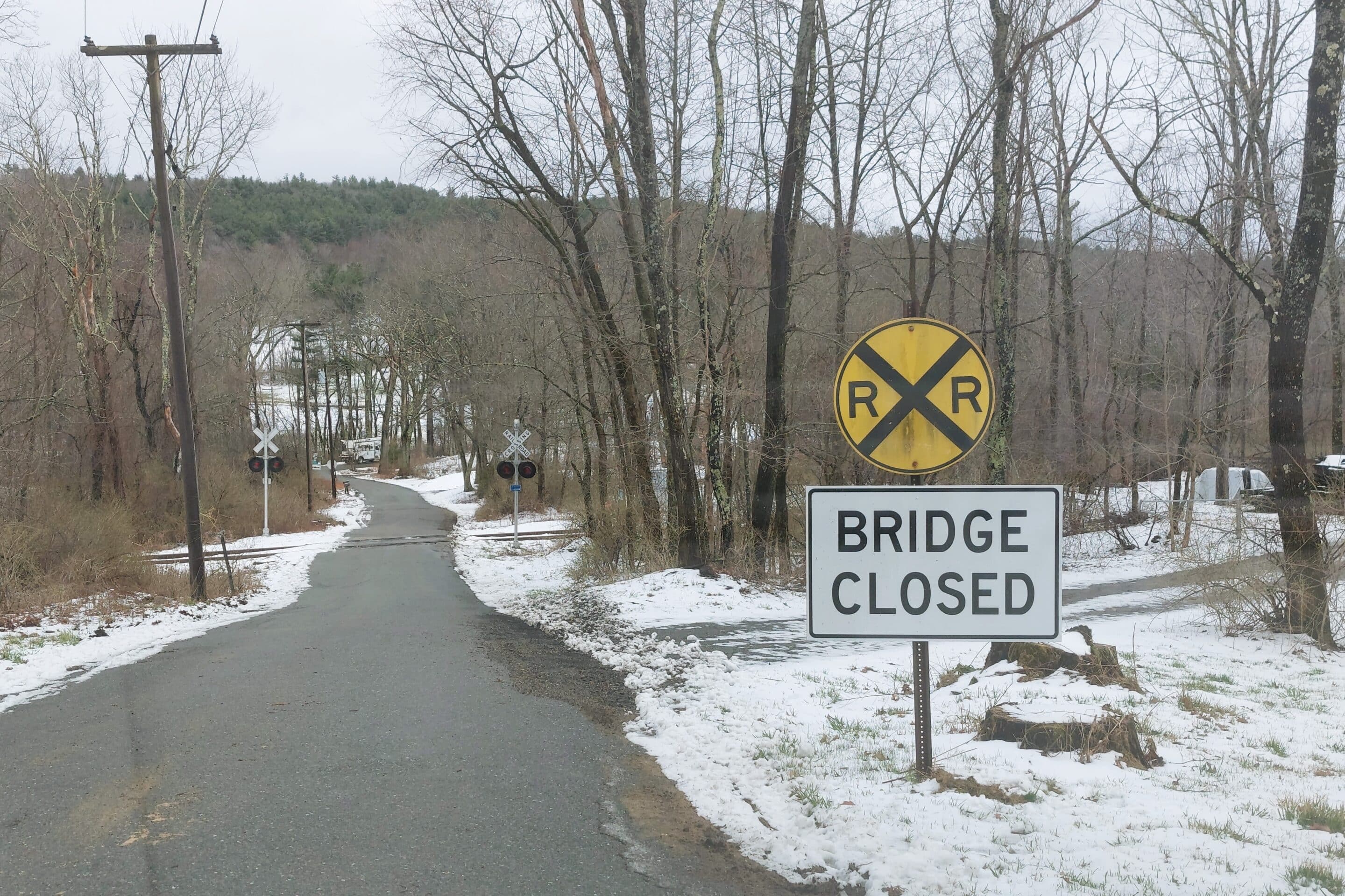 Bridge connecting Hardwick, New Braintree closed for safety - The Reminder