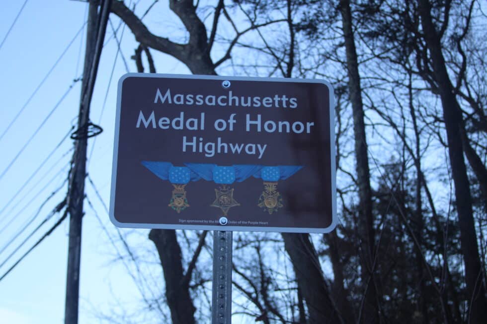 Westfield Medal of Honor signs part of national effort along Route 20 ...