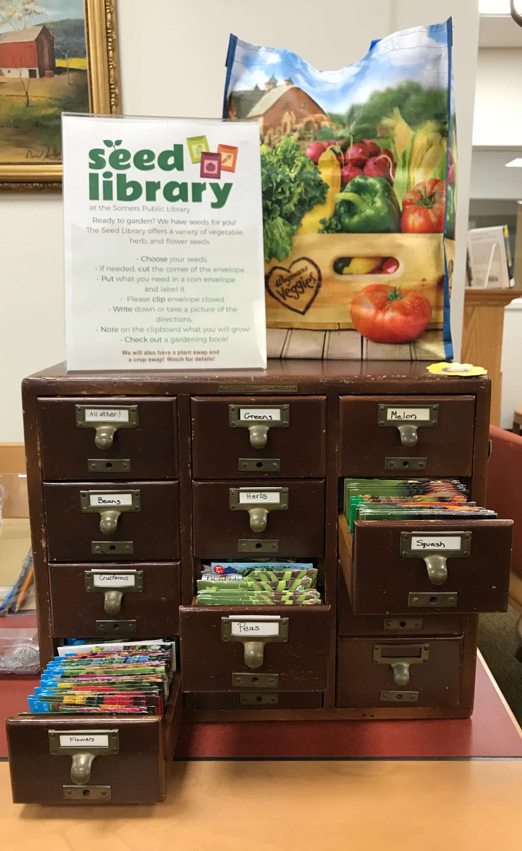 A ‘Seed Library’ opens within Somers Public Library - The Reminder
