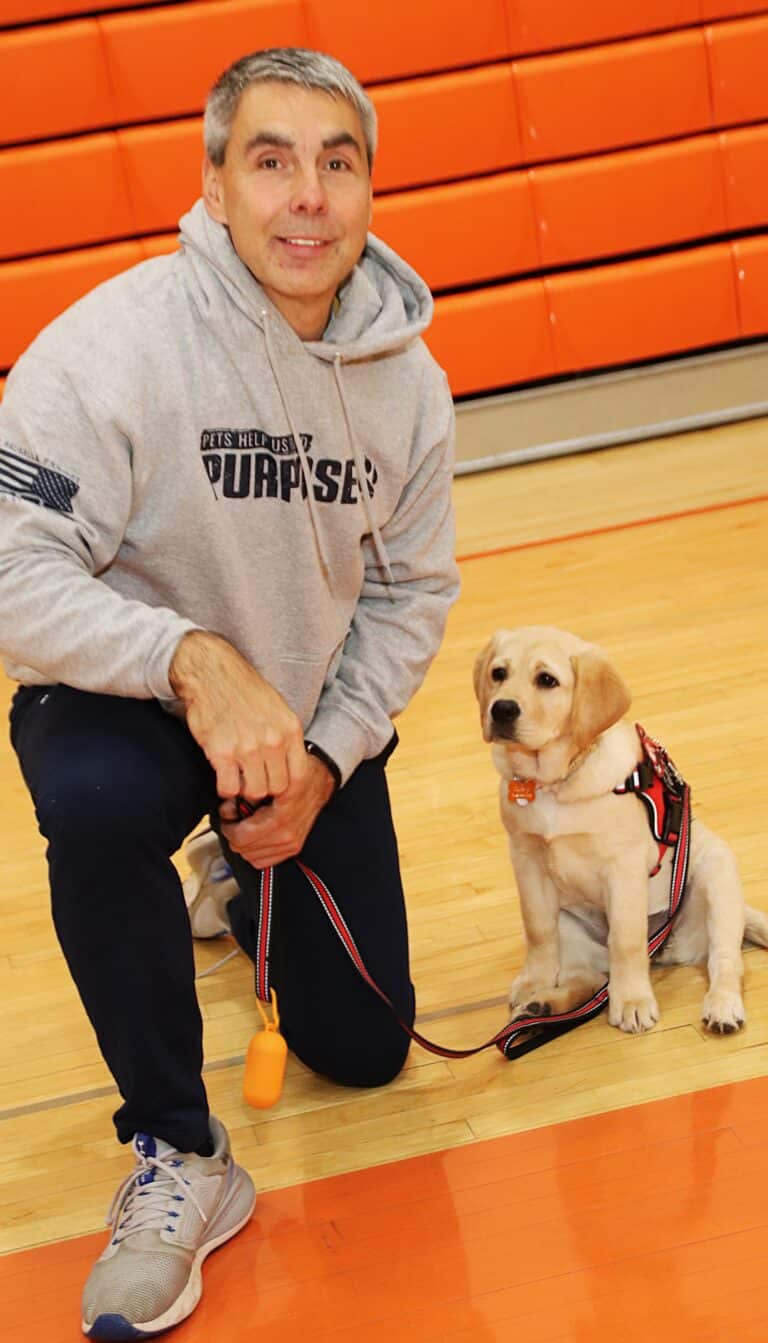 Agawam High School abuzz over arrival of therapy dog - The Reminder