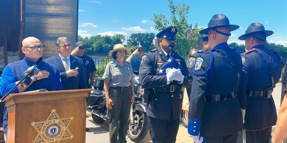 Hampden County Sheriff’s Department participates in Flag Sojourn 250 ...